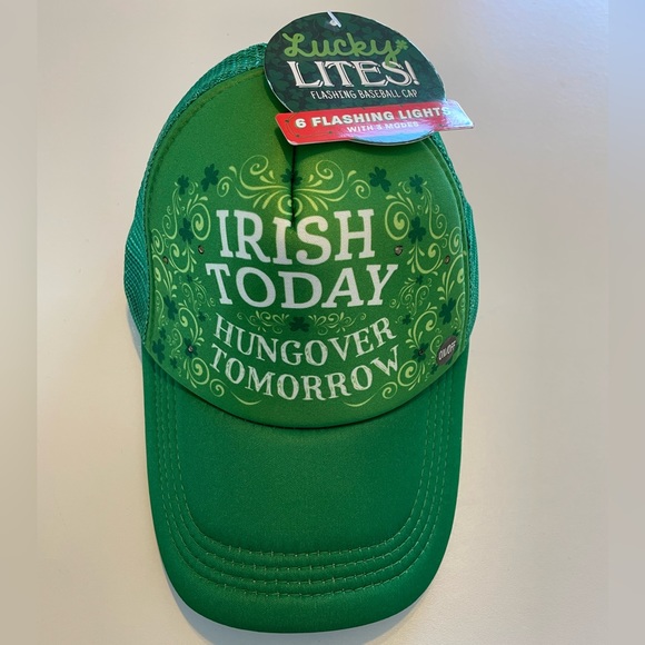 Lucky Lites | Accessories | Lucky Lites St Pattys Day Baseball Cap ...